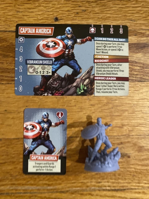 MARVEL ZOMBIES ZOMBICIDE Captain America Hero Mini EUR 13,78 - PicClick FR