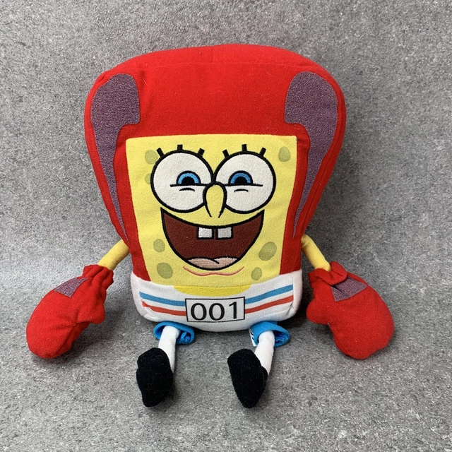 SPONGEBOB SQUAREPANTS PLUSH 13 inches Viacom 2012 Boxing Nickelodeon £ ...