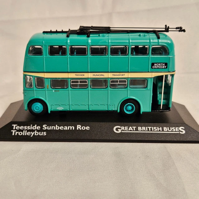 TEESSIDE SUNBEAM ROE Trolleybus GREAT BRITISH BUSES /Bus 1:76 Atlas £7. ...