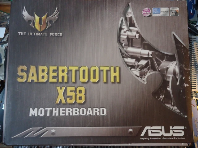 ASUS TUF SABRETOOTH X58 Intel XEON E5649 6C / 12T 24GB ECC LGA1366 ...
