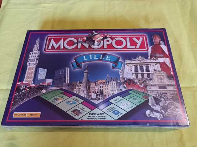 JEU DE SOCIÉTÉ - Monopoly édition ville de Lille - neuf sous blister EUR 34,90 - PicClick FR