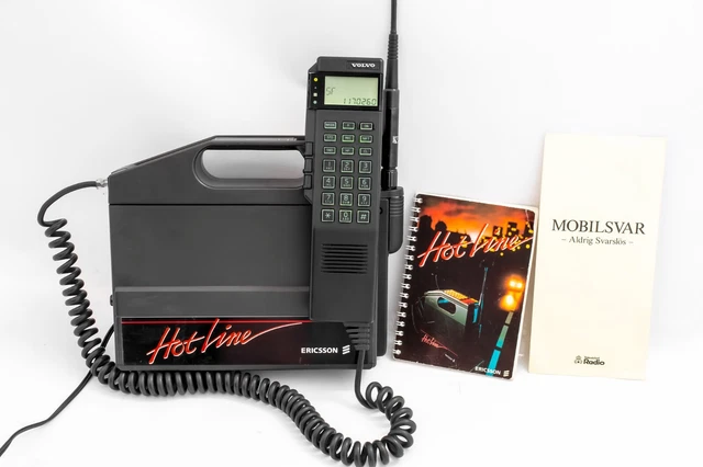 *RARE* VOLVO SPECIAL Edition, Ericsson Hotline Combi 0433, NMT 450 Cell ...