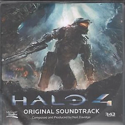 HALO 4 ORIGINAL Soundtrack CDr Europe Microsoft 2012 promo cd-r of ...