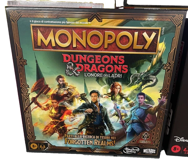 MONOPOLY DUNGEONS ET Dragons Movie L'Honneur Dei Voleurs Monopoly ...