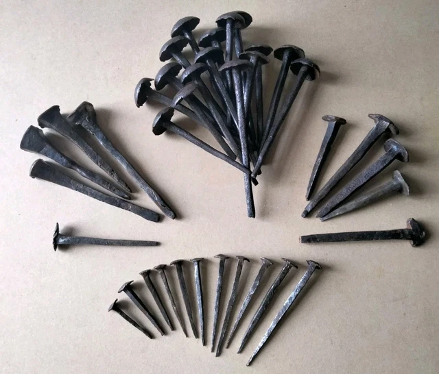 LOT DE DIFFÉRENTS types de Clous en fer forgé EUR 30,00 - PicClick FR