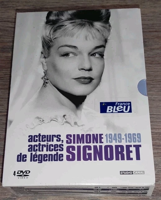 ACTRICES DE LEGENDE SIMONE SIGNORET 1949-1969 - Coffret 4 DVD NEUF SOUS ...