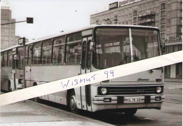 BUS-FOTO DDR OLDTIMER VEB Kraftverkehr Personennahverkehr Ikarus 256 ...