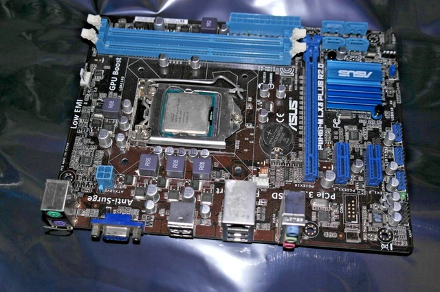 ASUS P8H61-M LX3 PLUS R2.0 VGA Socket LGA 1155 DDR3 PCIe Motherboard £ ...