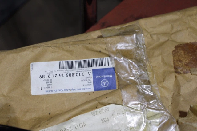 ORIGINAL MERCEDES W210 protective strip bumper rail left 2108851521 new ...