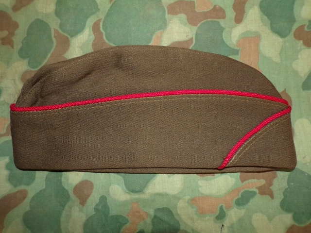 WW2 US ARMY Enlisted Man's Artillery Garrison Cap (OD Gaberdine) £19.03 ...