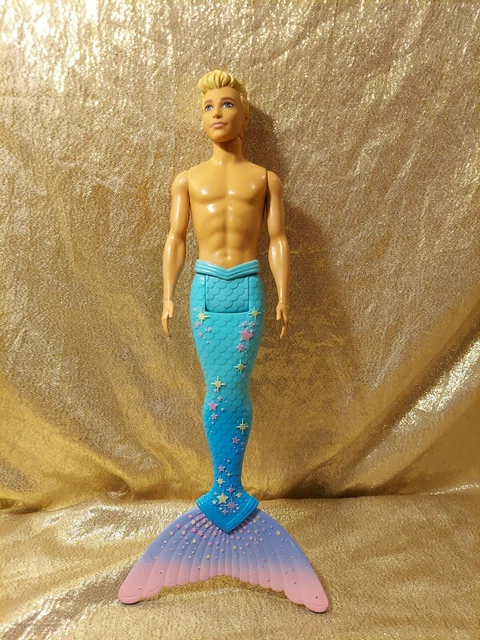 MATTEL BARBIE DREAMTOPIA Mermaid Merman Ken Doll Ken Barbie Doll 2018 ...
