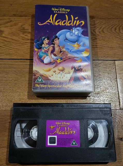 ALADDIN VHS VIDEO Walt Disney Classics - Vintage Disney VHS - Great ...