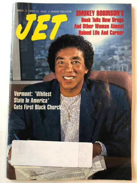 JET MAGAZINE MARCH 13, 1989- Smokey Robinson’s Book/Mike Tyson,Ike ...