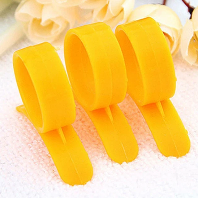 5PCS PLASTIC FINGER Shape Lemons Orange Peeler Cutter Tool BEST Kitchen ...