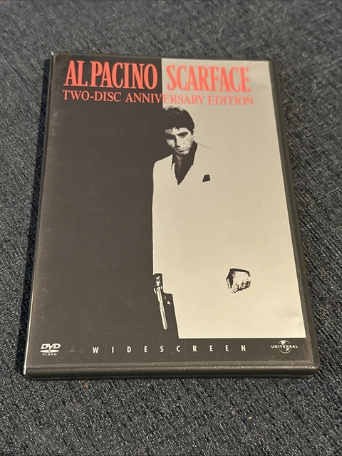 SCARFACE (DVD, 2003, Two-Disc, Full Screen Anniversary Edition) Al ...