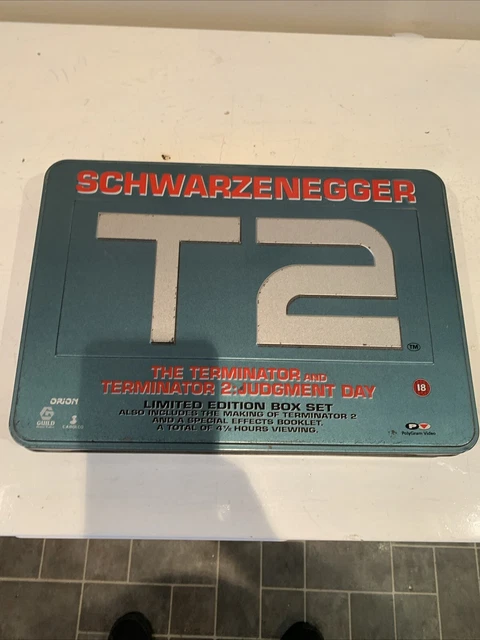 THE TERMINATOR TERMINATOR Two VHS Limited Edition Box Set Ebay £12.99 ...