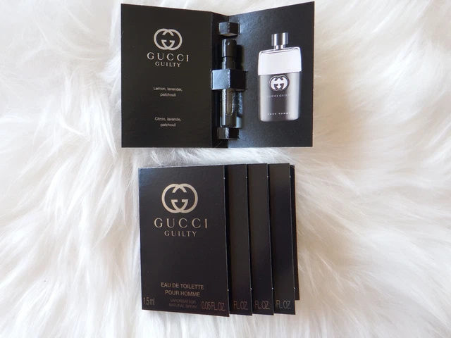 GUCCI GUILTY EAU de Toilette Pour Homme Spray Samples 5 x 1.5ml £11.74 ...