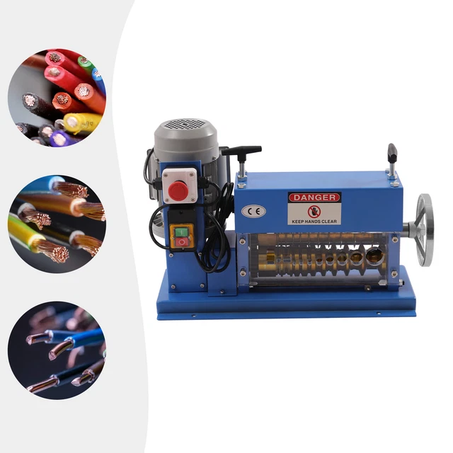 YL-7124 ELECTRIC CABLE Stripper Wire Stripping Machine 1.5-38mm Copper ...