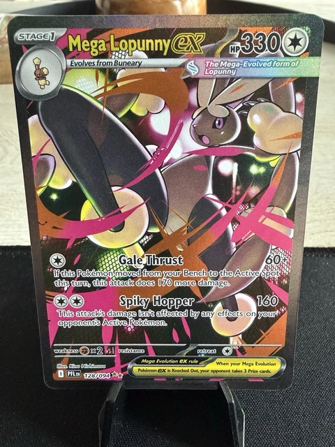 MEGA LOPUNNY EX 128/094 Me02: Phantasmal Flames Holo £7.47 - PicClick UK