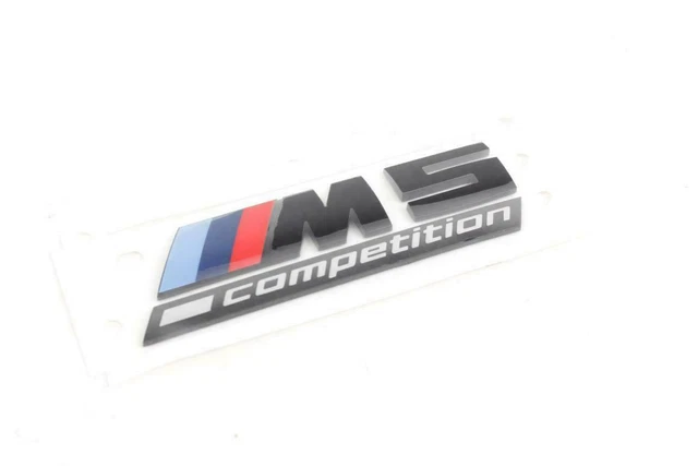 BMW NEW GENUINE M5 F90 Competition Rear Trunk Label Sticker Badge ...