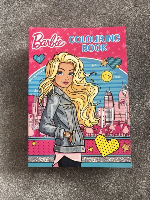 BARBIE A4 SIZE Colouring book £2.50 - PicClick UK
