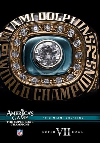MIAMI DOLPHINS 1972 Super Bowl VII 7 NFL Football America's Game DVD ...