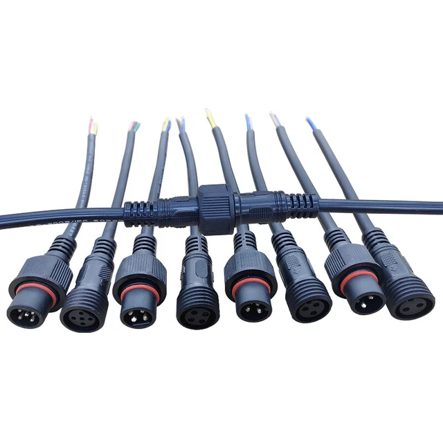 7 PIN WATERPROOF Male Female Connector Plug Power Cable Socket Electrical Wire £5.51 - PicClick UK