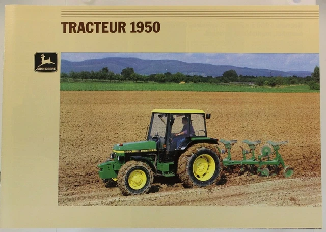 PROSPECTUS BROCHURE JOHN Deere tracteur serie 1950 tractor traktor prospekt EUR 19,99 - PicClick IT
