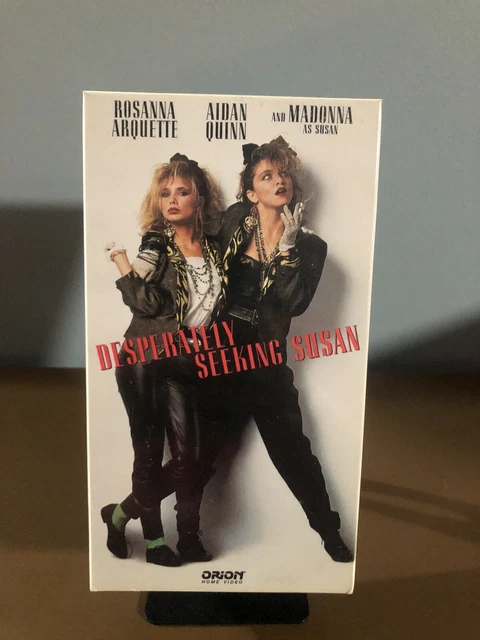 DESPERATELY SEEKING SUSAN VHS 1985 Madonna, Rosanna Arquette SEALED ...
