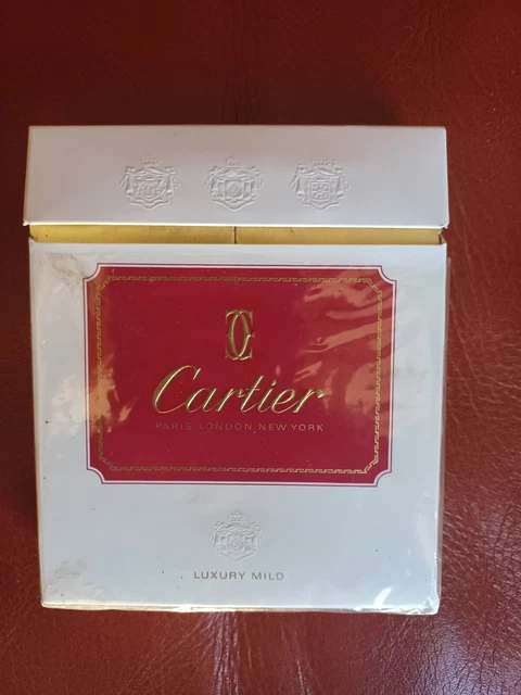ANCIEN PAQUET DE Cigarettes Cartier, Très bon état EUR 30,00 - PicClick FR