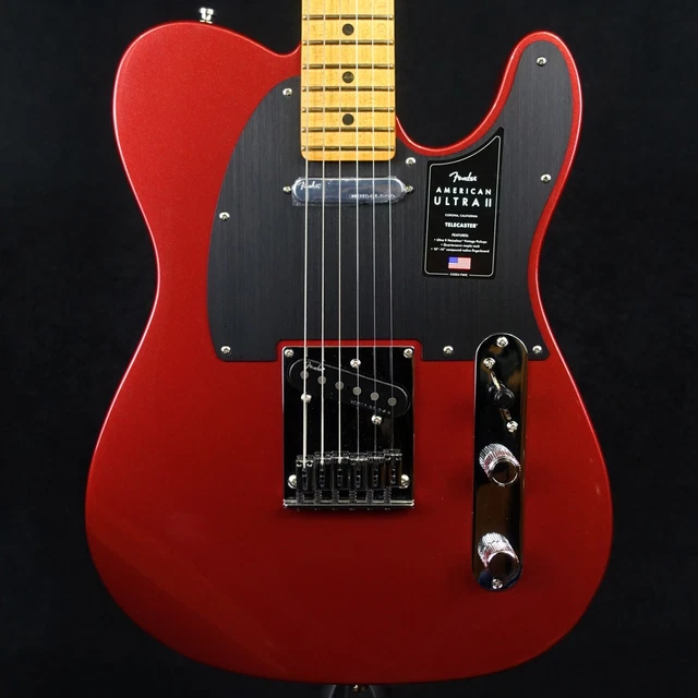 FENDER AMERICAN ULTRA Ii Telecaster Sinister Red No.YG1418 £3,114.26 ...