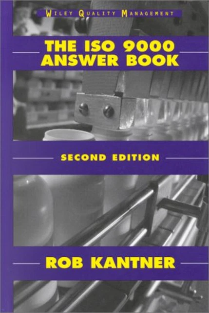 LIVRE RÉPONSE ISO 9000 Relié Rob, Kantner, Robert Kantner EUR 4,57 ...