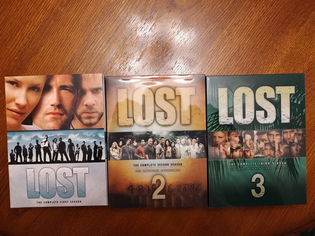 LOST: THE COMPLETE First, Second, and Third Seasons DVD Box Sets $14.99 ...