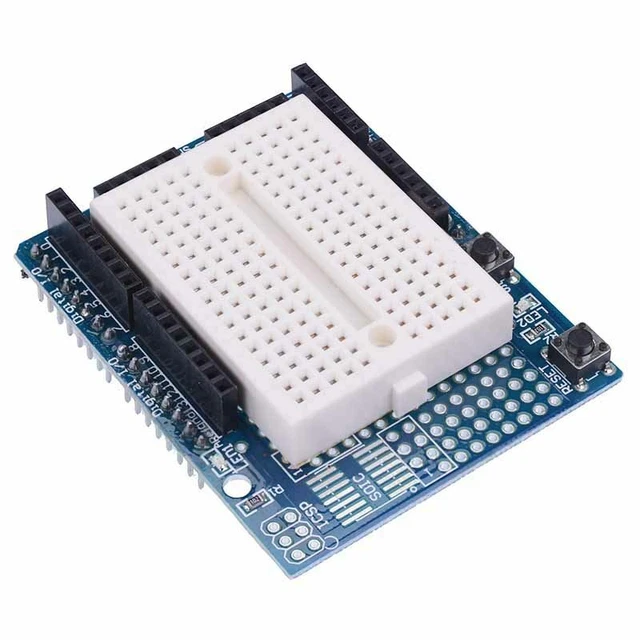 ARDUINO UNO R3 Aufsatz Mit Mini Steckbrett EUR 17,63 - PicClick FR