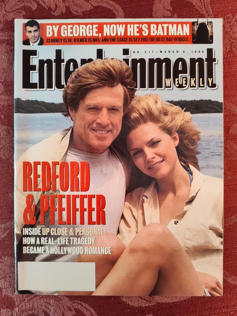 ENTERTAINMENT WEEKLY MARCH 8 1996 Robert Redford Michelle Pfeiffer ...