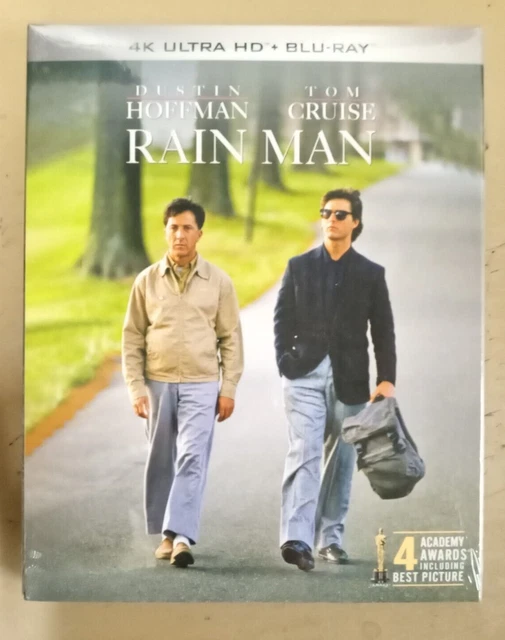 RAIN MAN (ANNIVERSARY Edition) 4K Ultra HD + Blu-ray Dustin Hoffman Tom ...