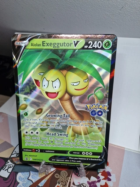 POKEMON XXL JUMBO Karte Alolan Exeggutor SWSH225 - Englisch - Oversized ...