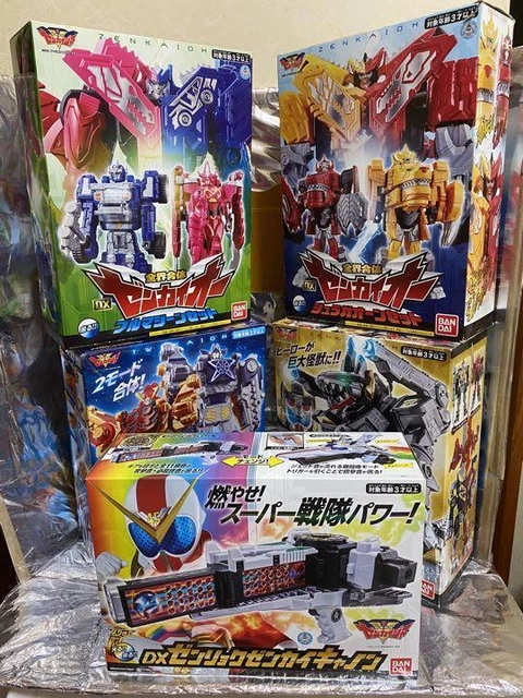 POWER RANGERS KIKAI Sentai Zenkaiger DX Megazord Mopher 5set BANDAI ...