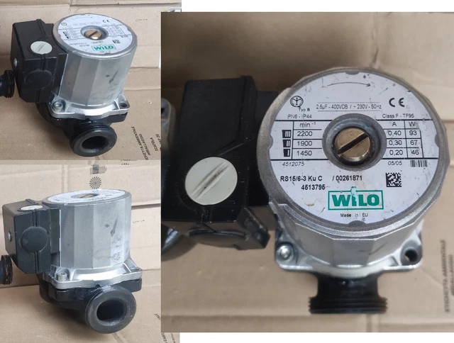 POMPA CIRCOLATORE CALDAIA WILO RS15/6-3 Ku C 130 USATO EUR 24,00 ...