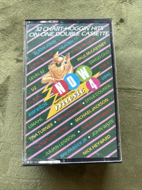 NOW THAT'S WHAT I Call Music 4! Original 1984 Double Cassette Tape ...