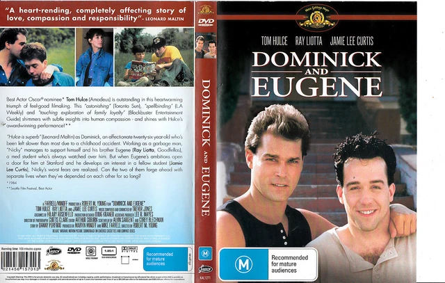 DOMINICK AND EUGENE-1980-[TOM Hulce]-Metro Goldwyn Mayer-Movie MGM-DVD ...