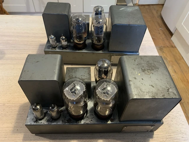 TWO QUAD II Valve Tube Power Amplifiers £255.00 - PicClick UK
