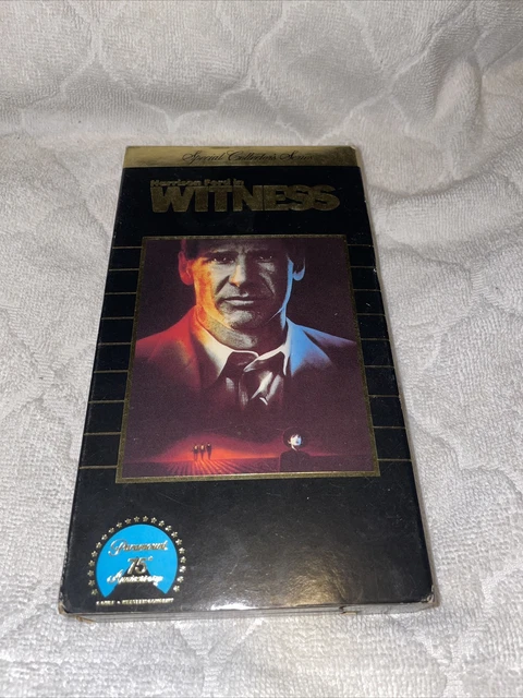 WITNESS (VHS, 1985) Harrison Ford (Special Collector's Series) £9.41 ...