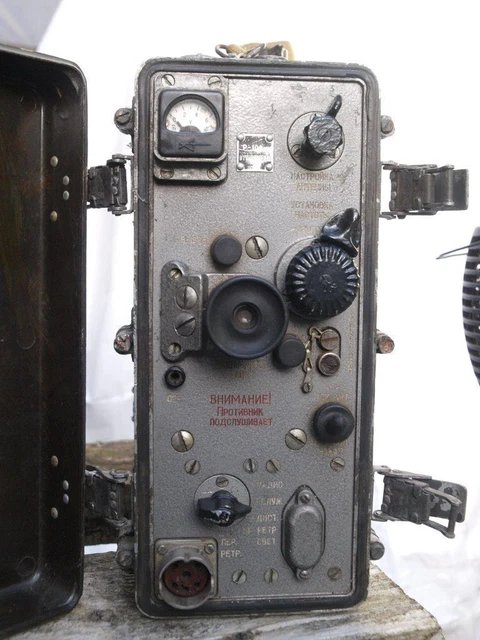 RUSSIAN MILITARY RADIO communication transmitter receiver field gear ...