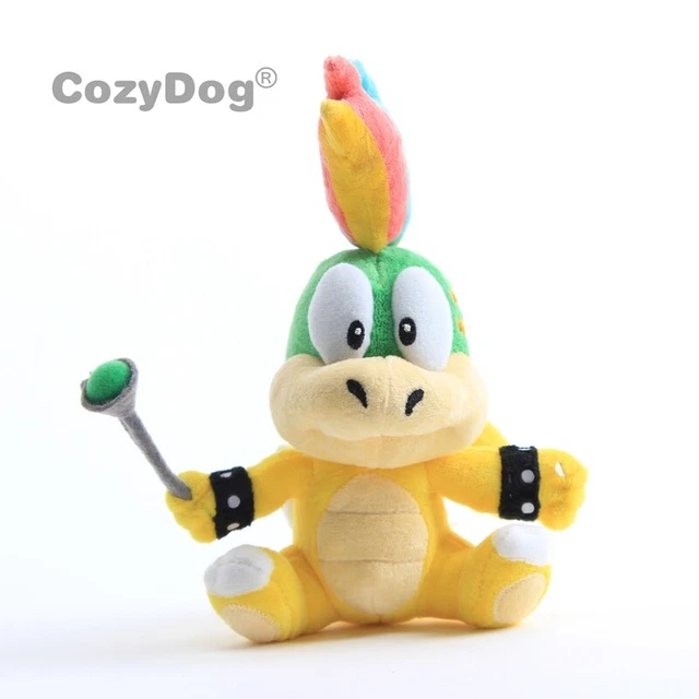 SUPER MARIO BROS Plush Toy Lemmy Koopa Bowser Plushy Doll Soft Stuffed Kids Gift £10.79 ...