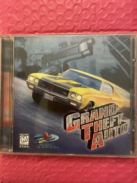 GRAND THEFT AUTO Original RARE GTA PC Game CD ASC Games Rockstar 1998 ...