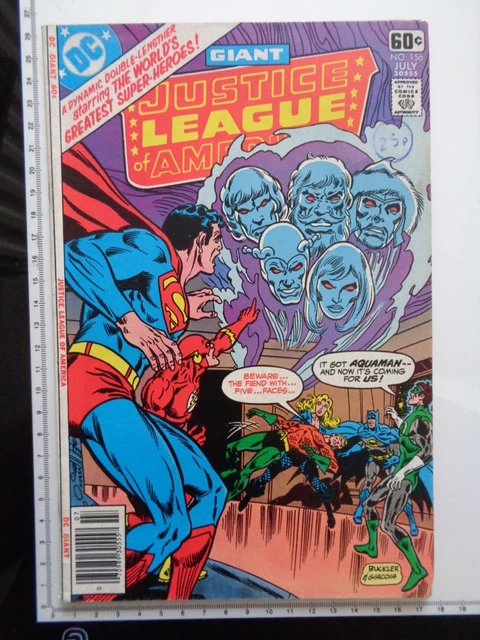 DC COMICS. GIANT Justice League Of America #156 Juillet. 1978. Voir ...