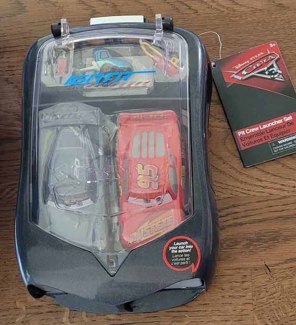 DISNEY PIXAR CARS 3 Pit Crew Launcher Set $35.00 - PicClick