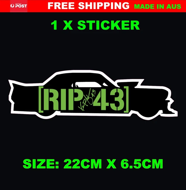 RIP Ken Block Sticker Ken Block Tribute Decal Sticker - RIP Drift ...