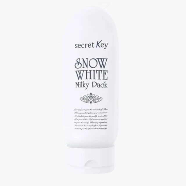 SECRET KEY SNOW White Milky Pack 200ml Instant Wash Off Tone Up Pack ...